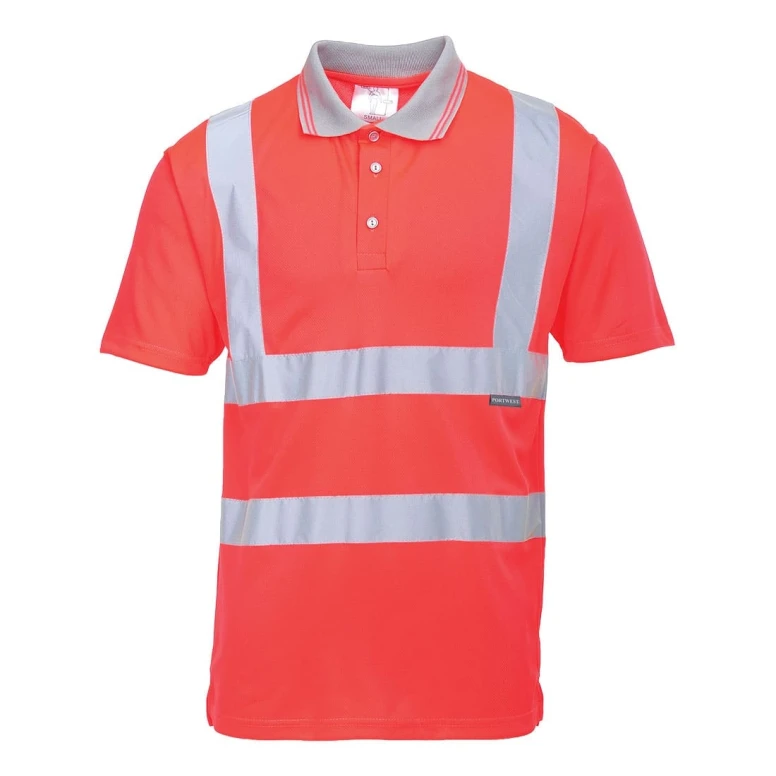 Arbeitspoloshirt Warnschutz Portwest S477